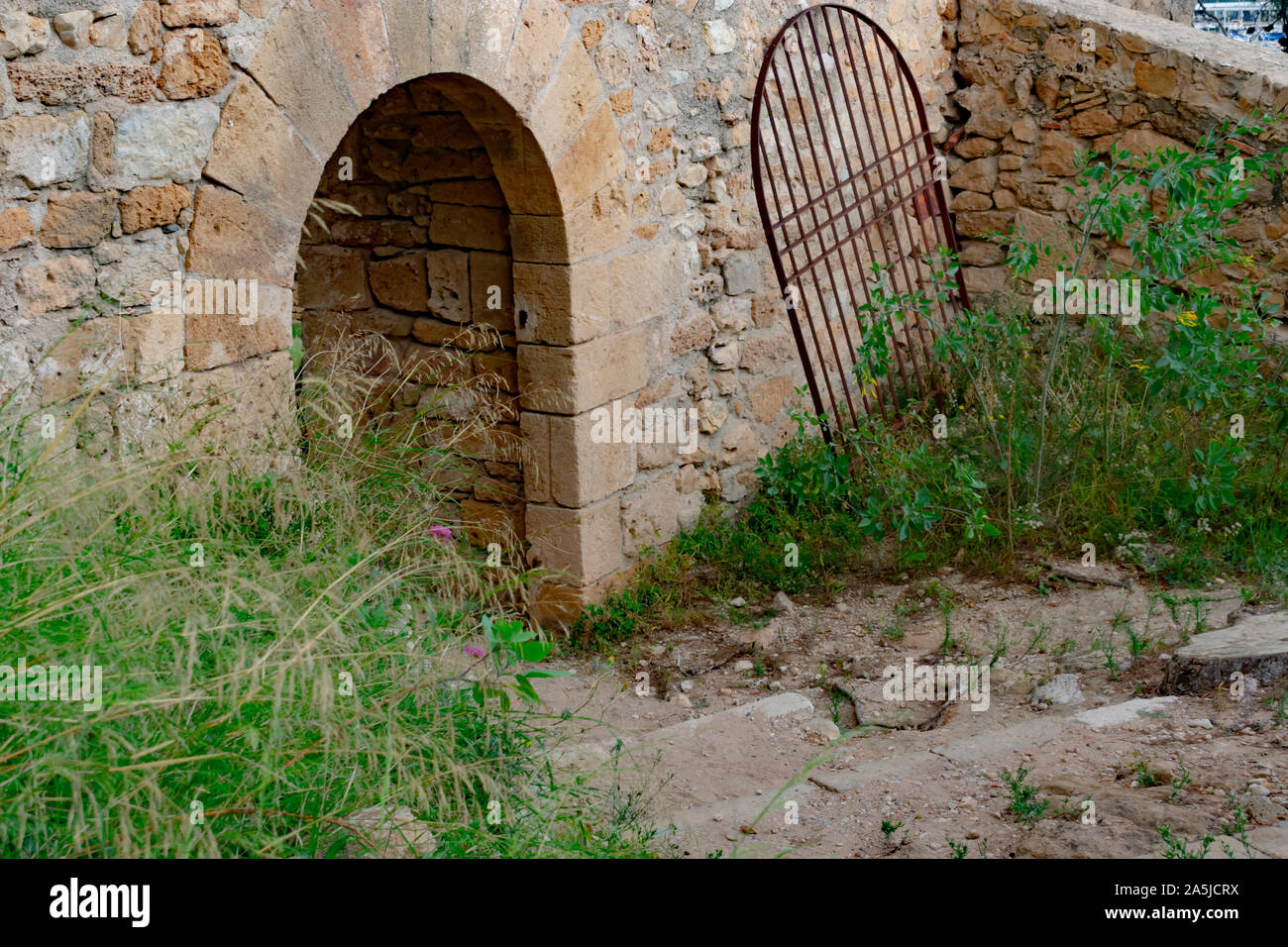Denia Castle is an icon of the city and must visit Stock Photo - Alamy