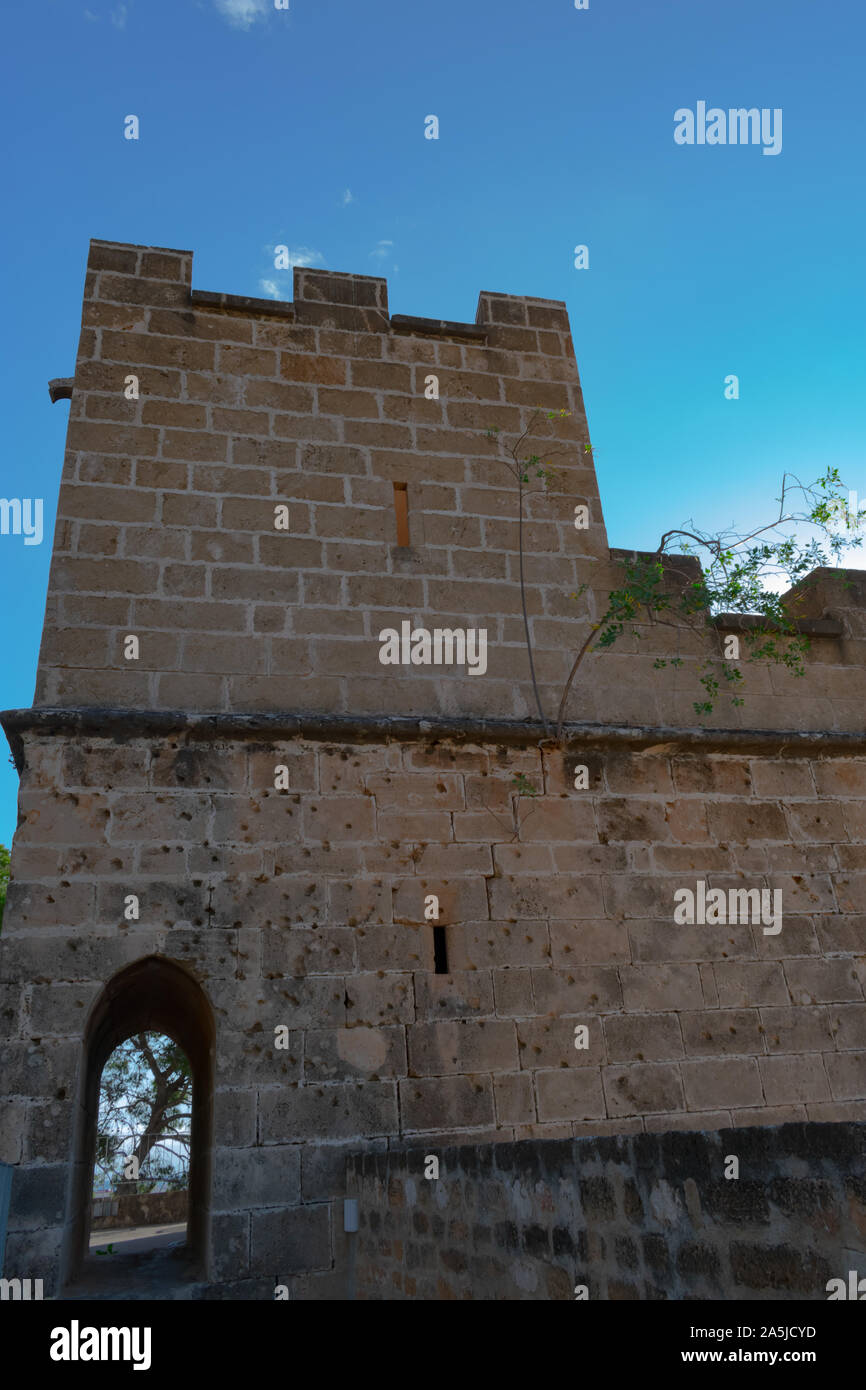Denia Castle is an icon of the city and must visit Stock Photo - Alamy