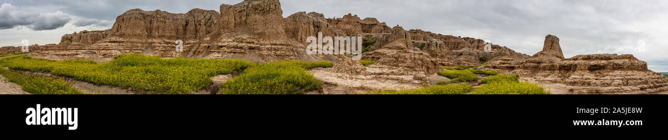 Badlands National Park is located in southwestern South Dakota ...