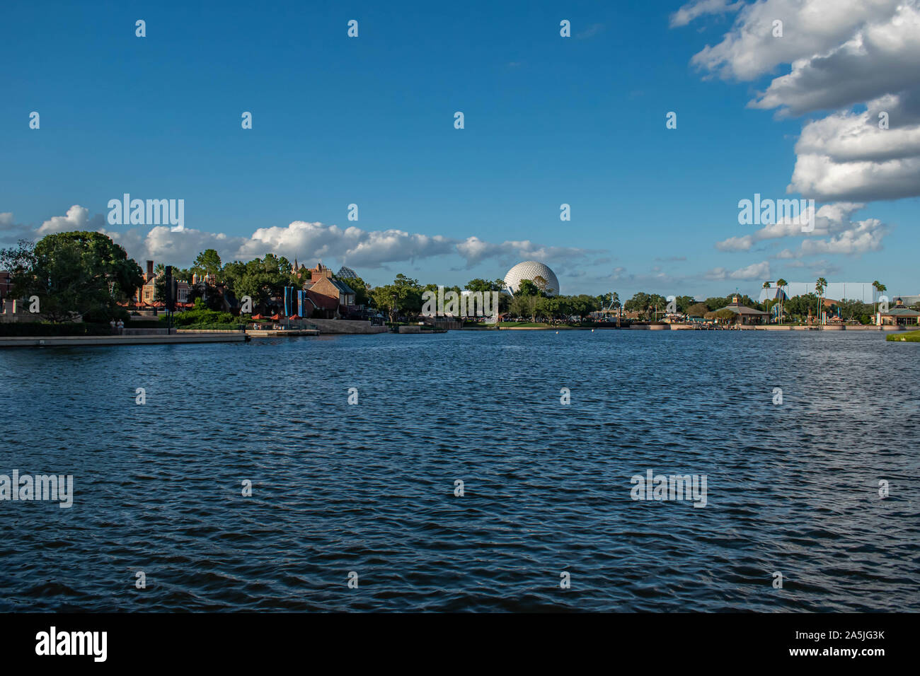 Orlando, Florida. October 10, 2019. Panoramic view of Canada Pavillion ...