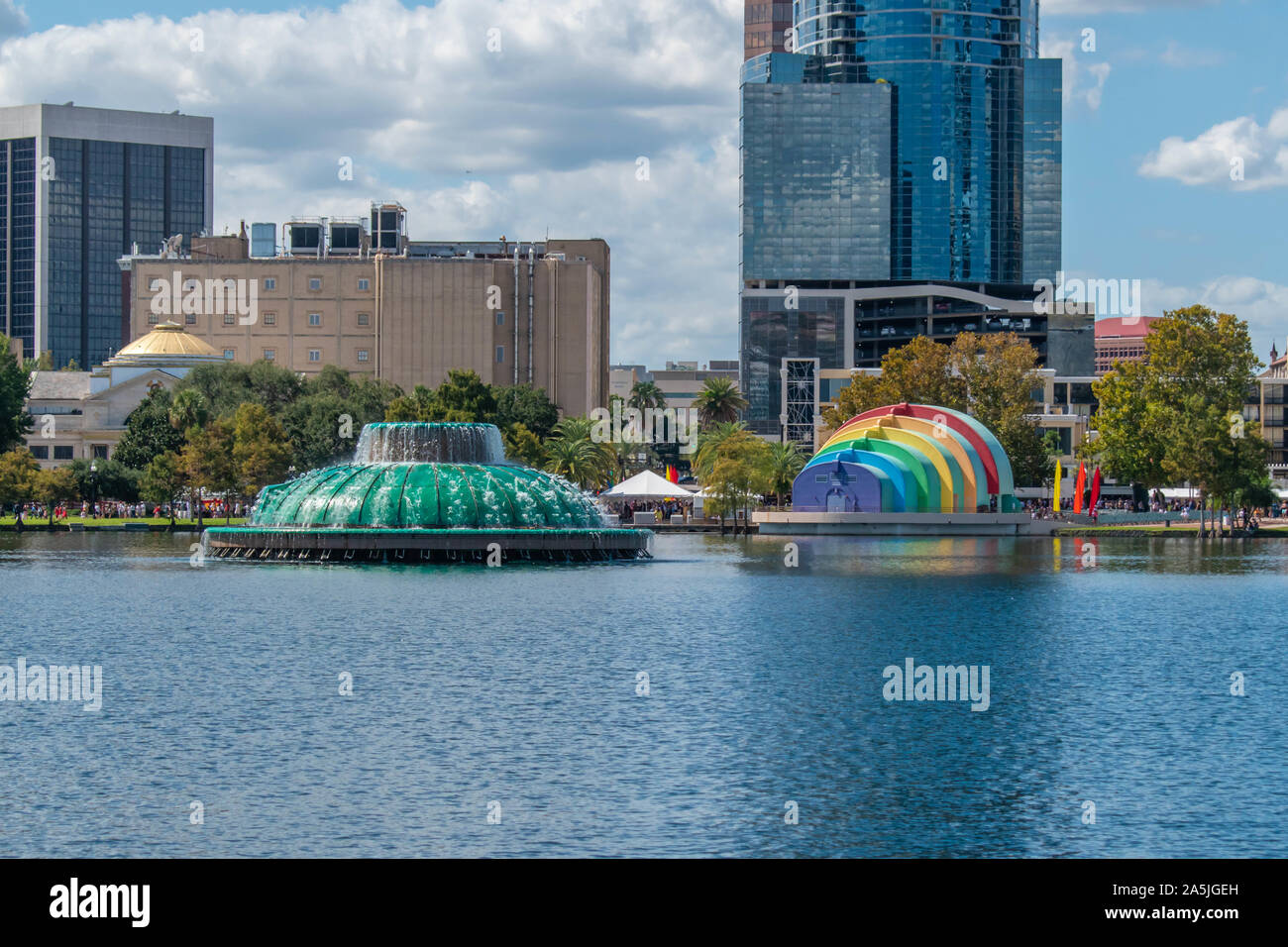 Orlando, Florida. October 12, 2019. Panoramic view of Linton Allen ...