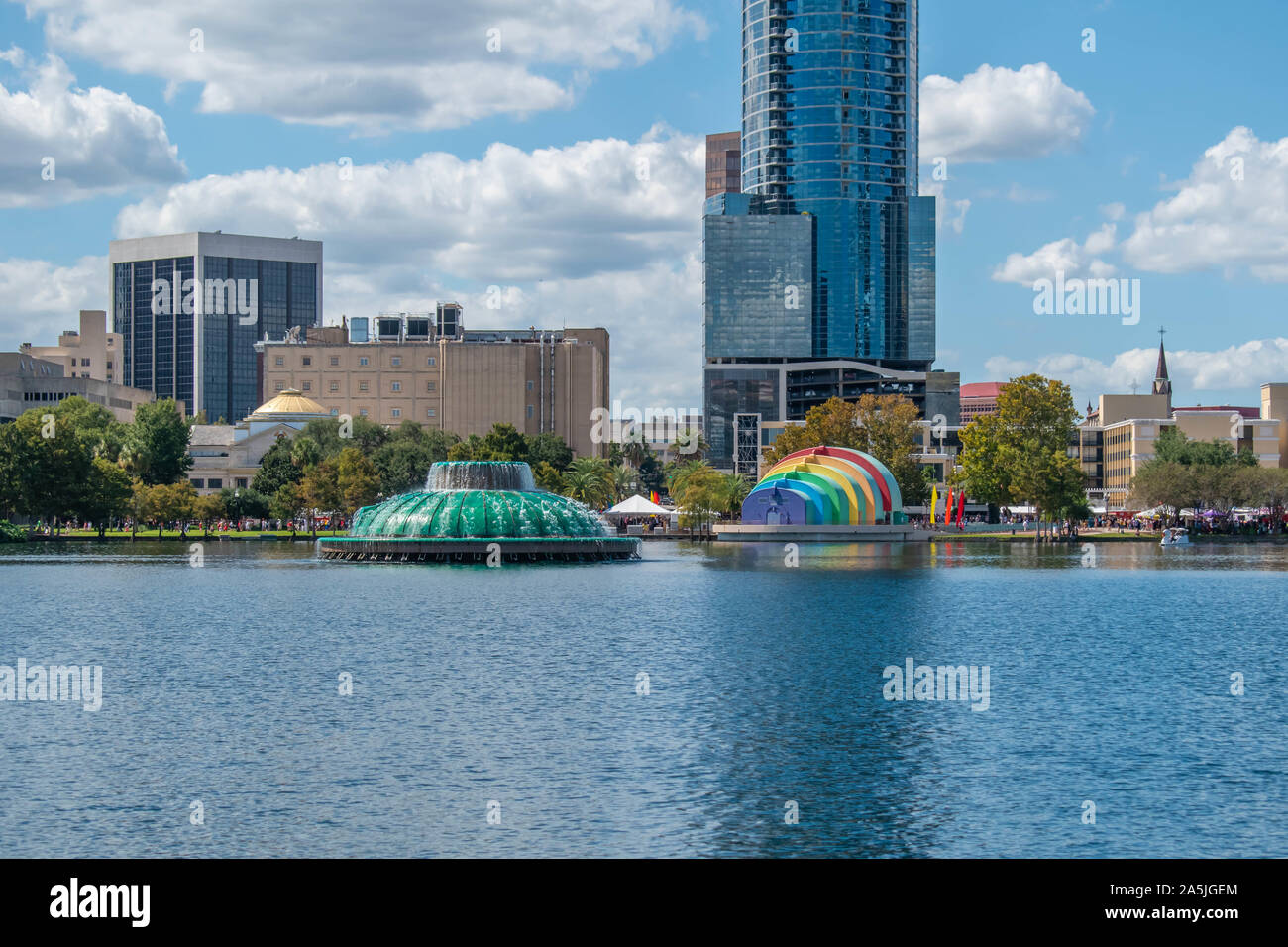 Orlando, Florida. October 12, 2019. Panoramic view of Linton Allen ...