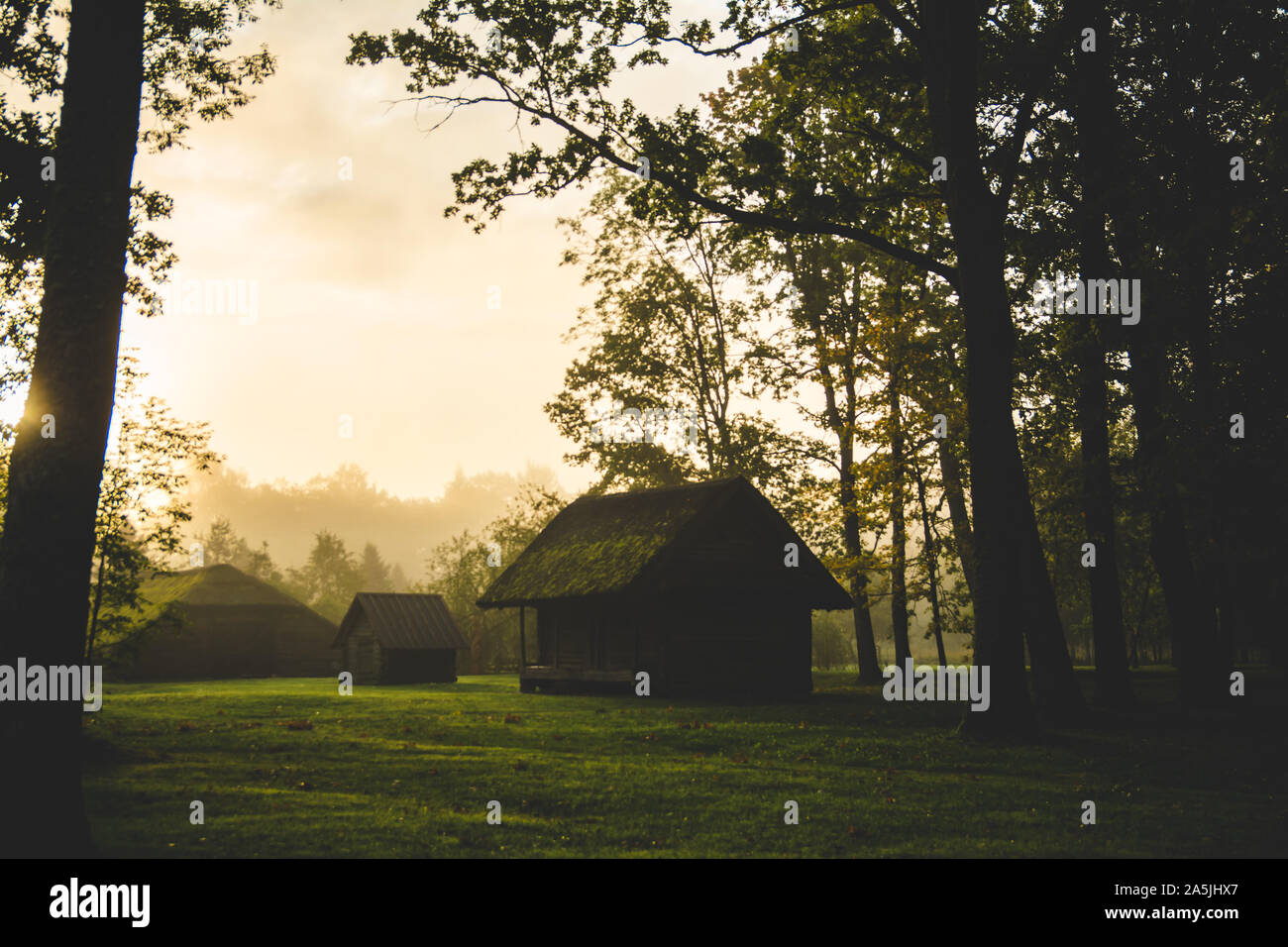 Title house in nature hi-res stock photography and images - Alamy