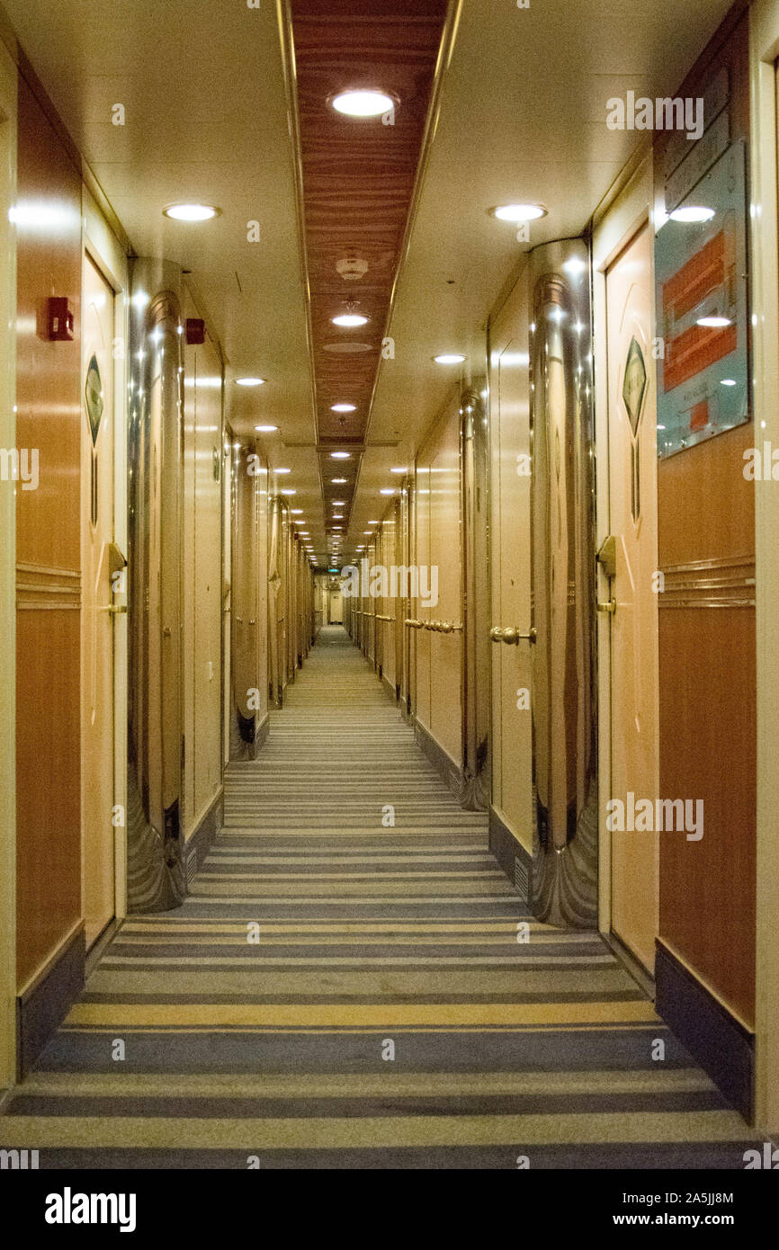 Ship passageway hi-res stock photography and images - Alamy