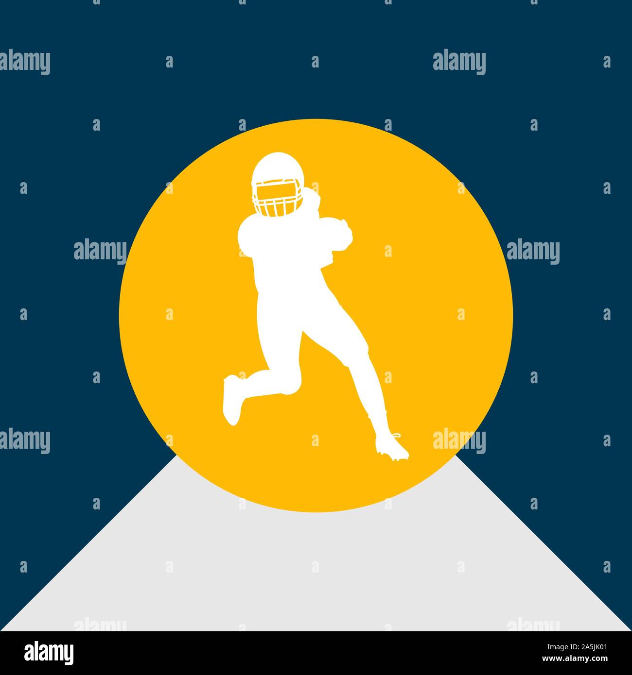 American football, vector art illustration Stock Vector Image & Art - Alamy