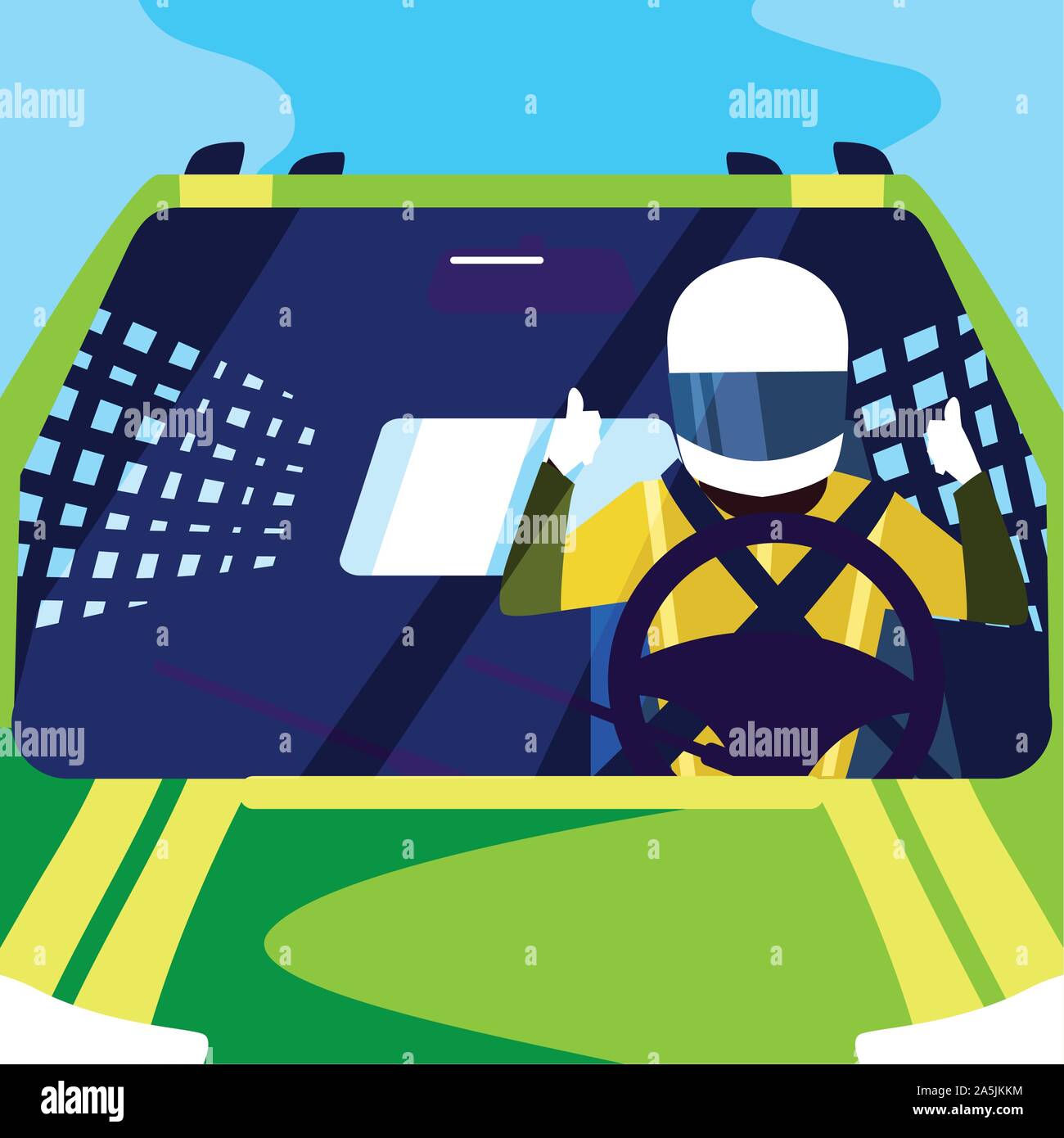 Race mechanic man Stock Vector Images - Alamy