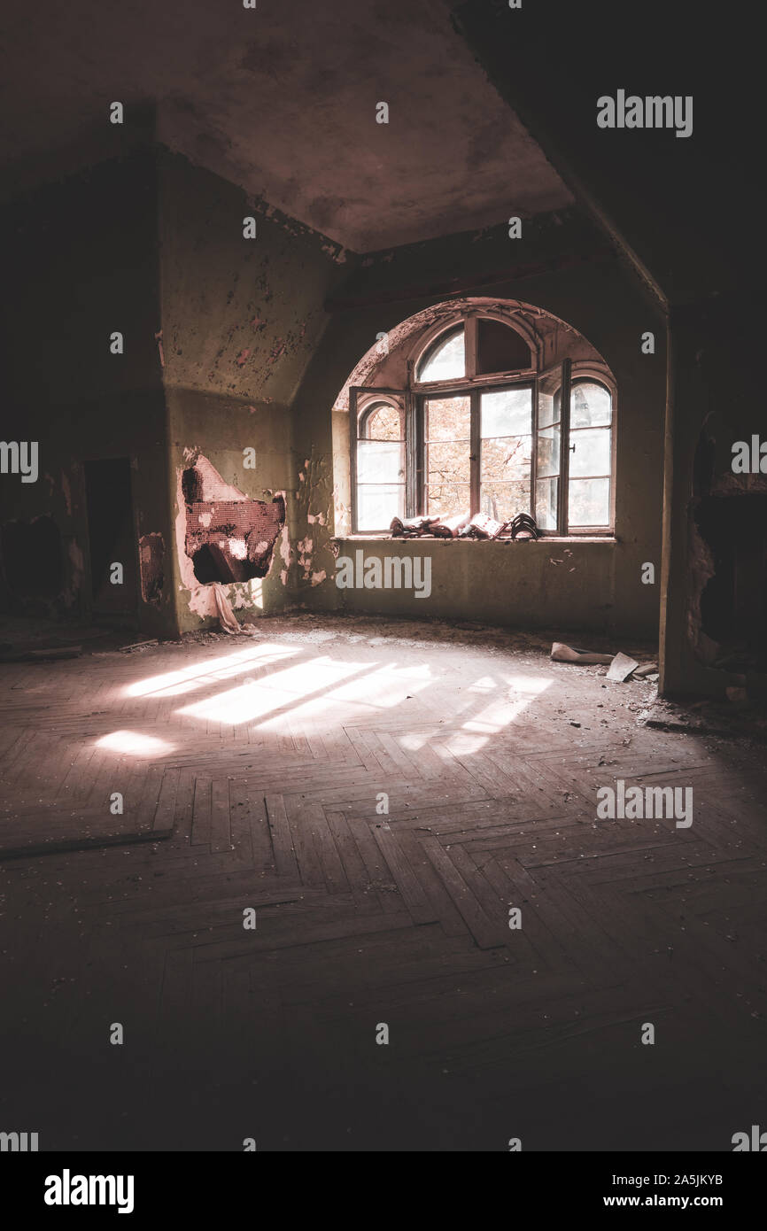 Lost Place Beelitz Heilstätten in Germany Stock Photo - Alamy