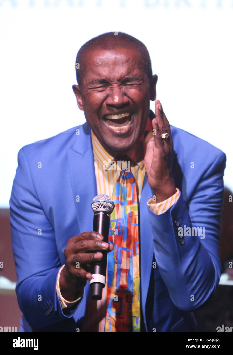 Los Angeles, Ca. 20th Oct, 2019. Louis Price, at Gladys Knight's 75th ...