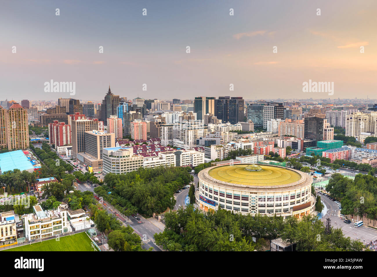 Beijing skyline street hi-res stock photography and images - Alamy