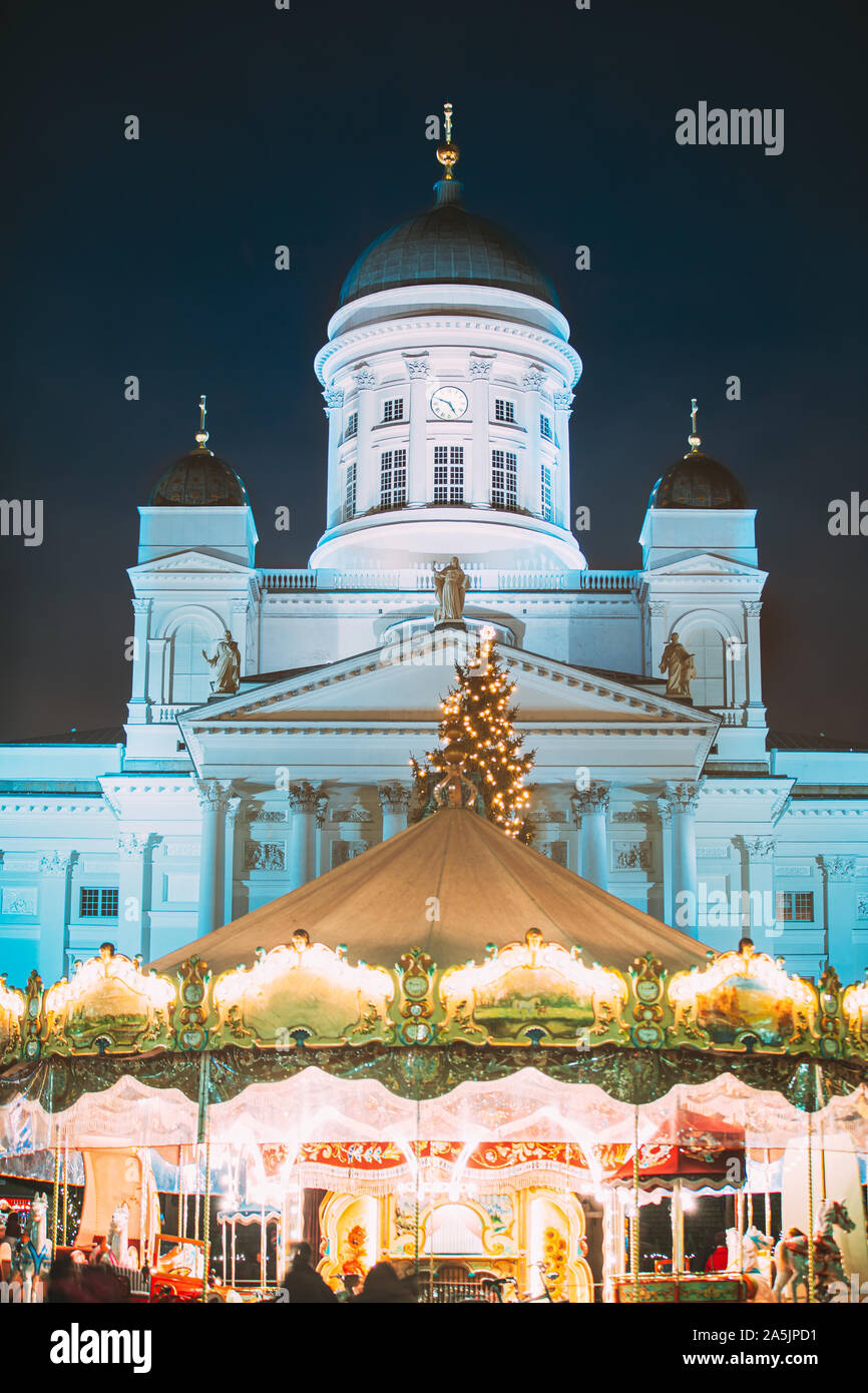 Helsinki merry go round hi-res stock photography and images - Alamy