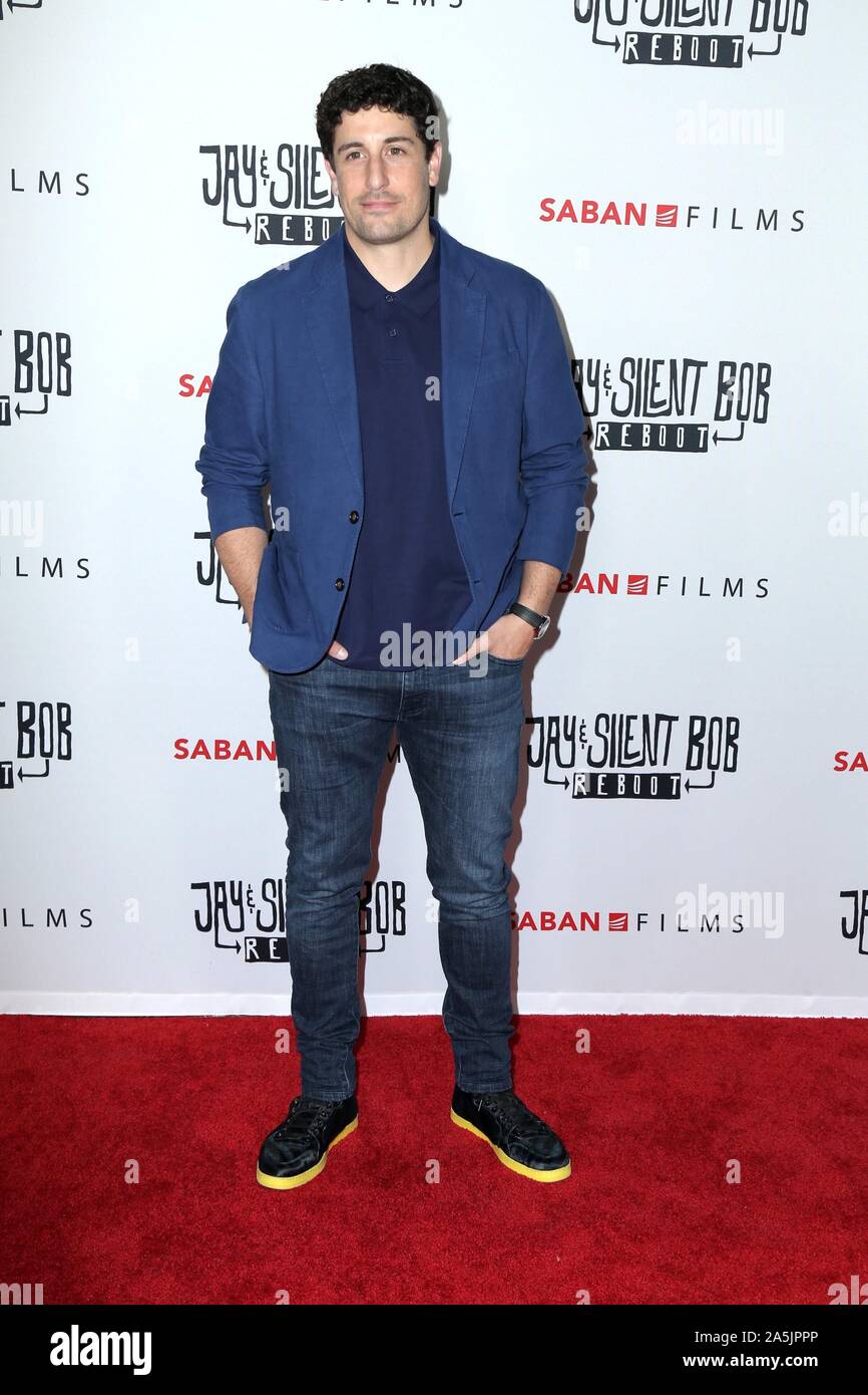 Los Angeles, CA. 15th Oct, 2019. Jason Biggs at arrivals for JAY ...