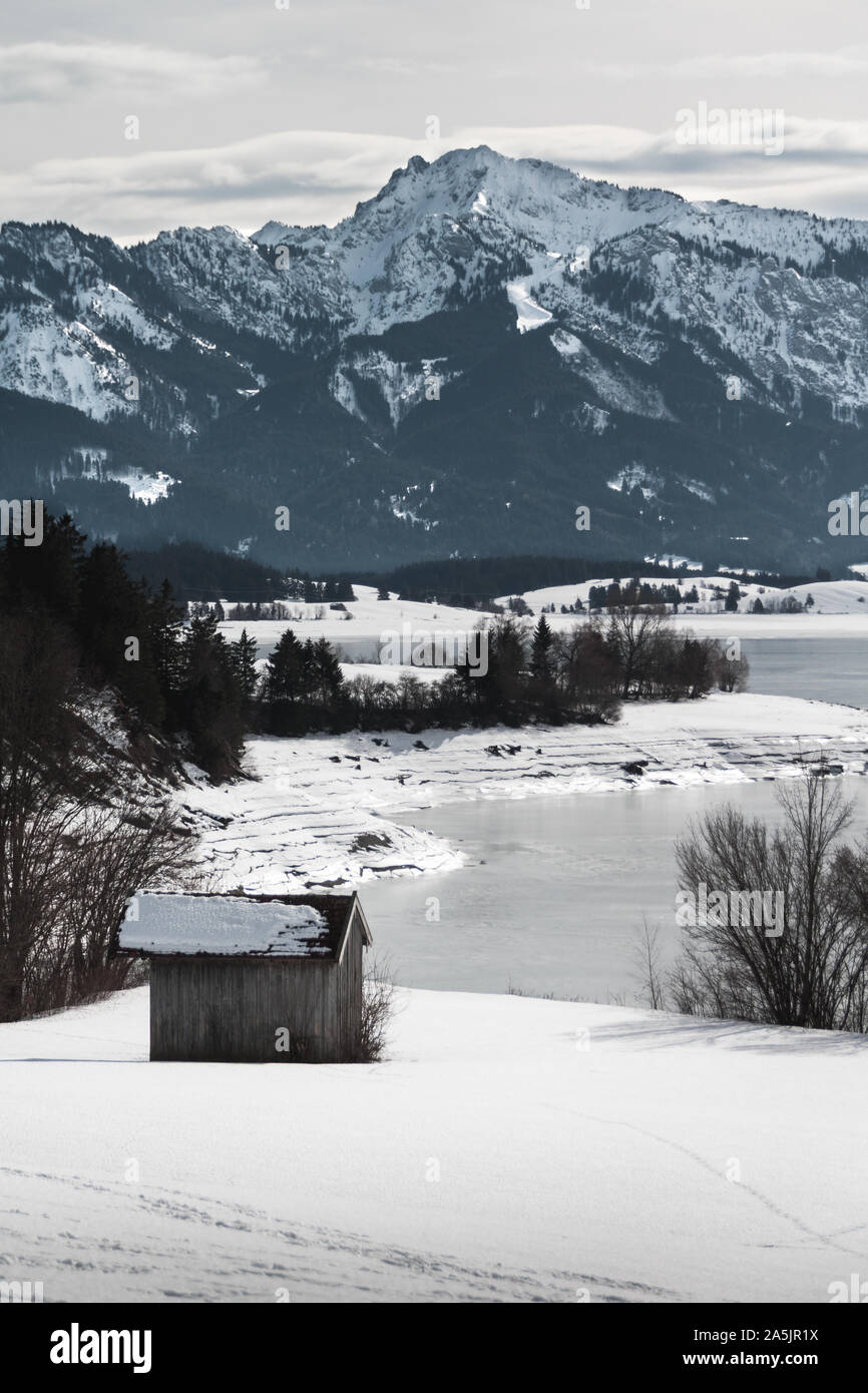 Snow Landcscape in Germany Stock Photo - Alamy