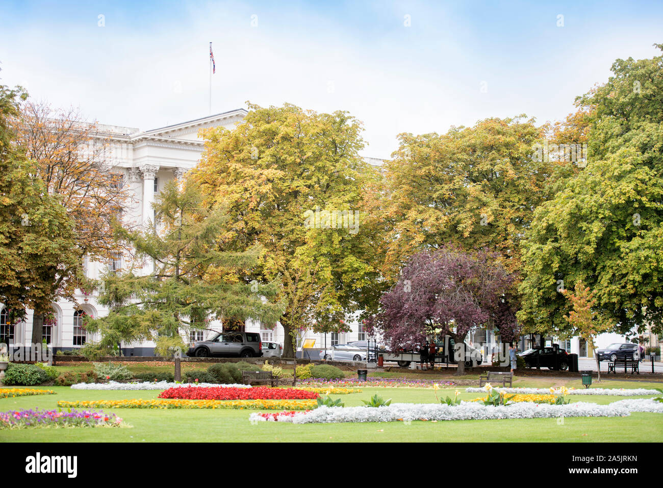 Imperial Square and Gardens Cheltenham, Gloucestershire UK Stock Photo ...