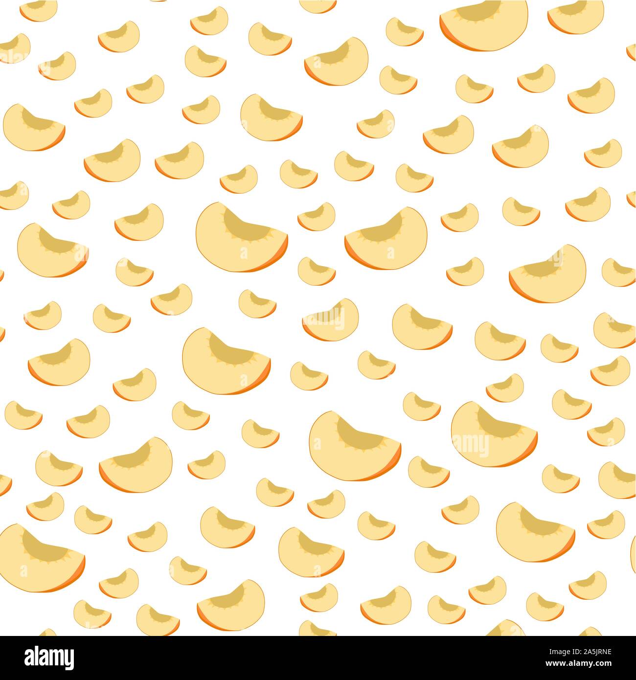 Illustration on theme colored seamless apricot pattern, type of ...