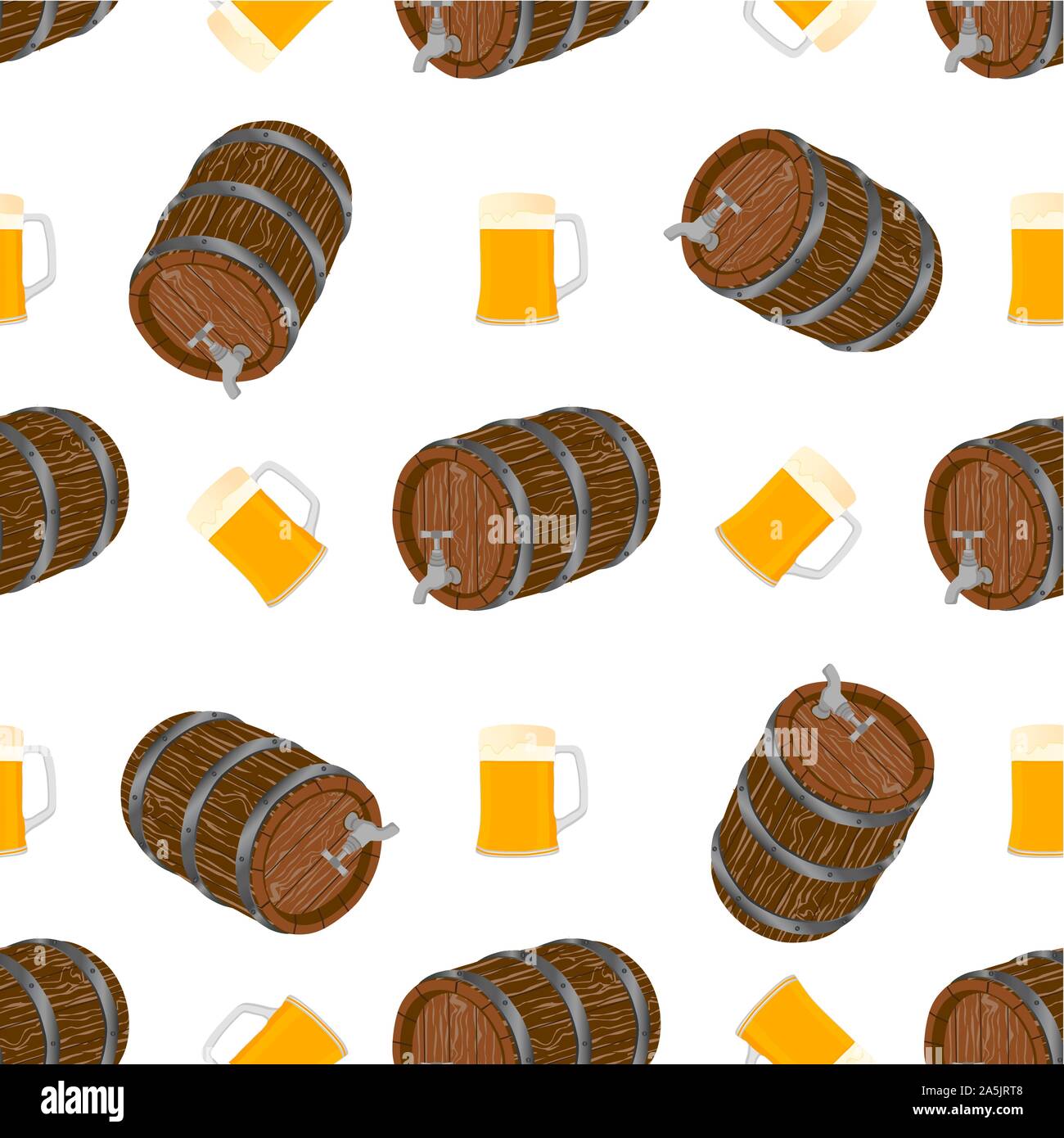 Illustration on theme big colored pattern oktoberfest, german holiday ...