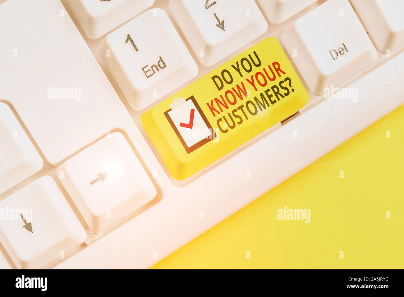 Text sign showing Do You Know Your Customers question. Business photo ...
