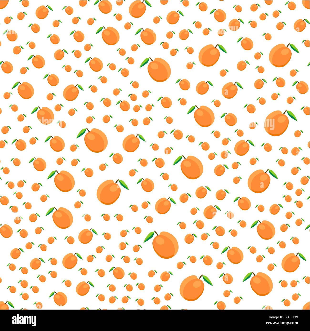Illustration on theme colored seamless apricot pattern, type of ...