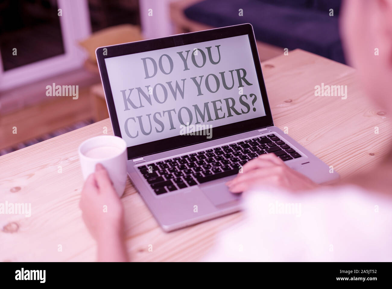 Handwriting text writing Do You Know Your Customers question ...