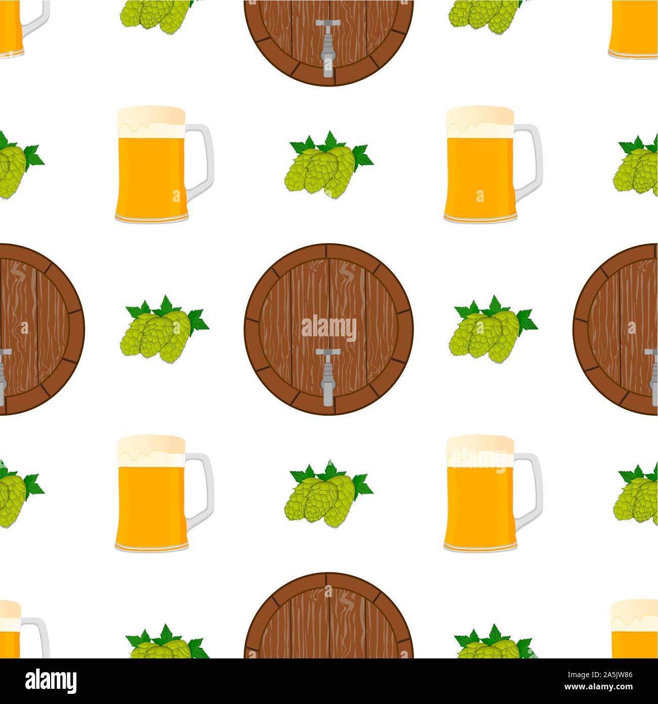 German oktoberfest cartoon hi-res stock photography and images - Alamy