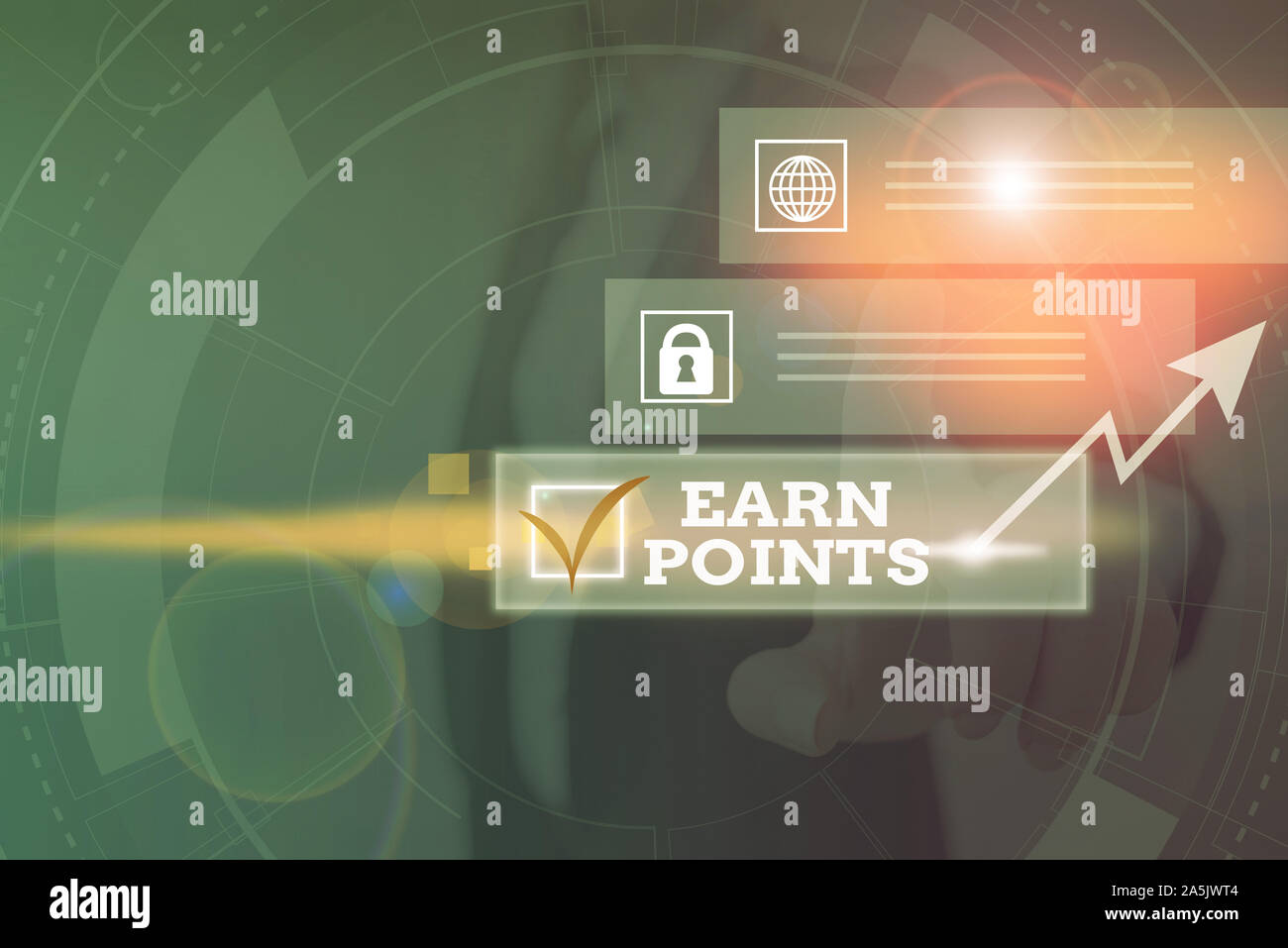 Word writing text Earn Points. Business photo showcasing getting praise ...