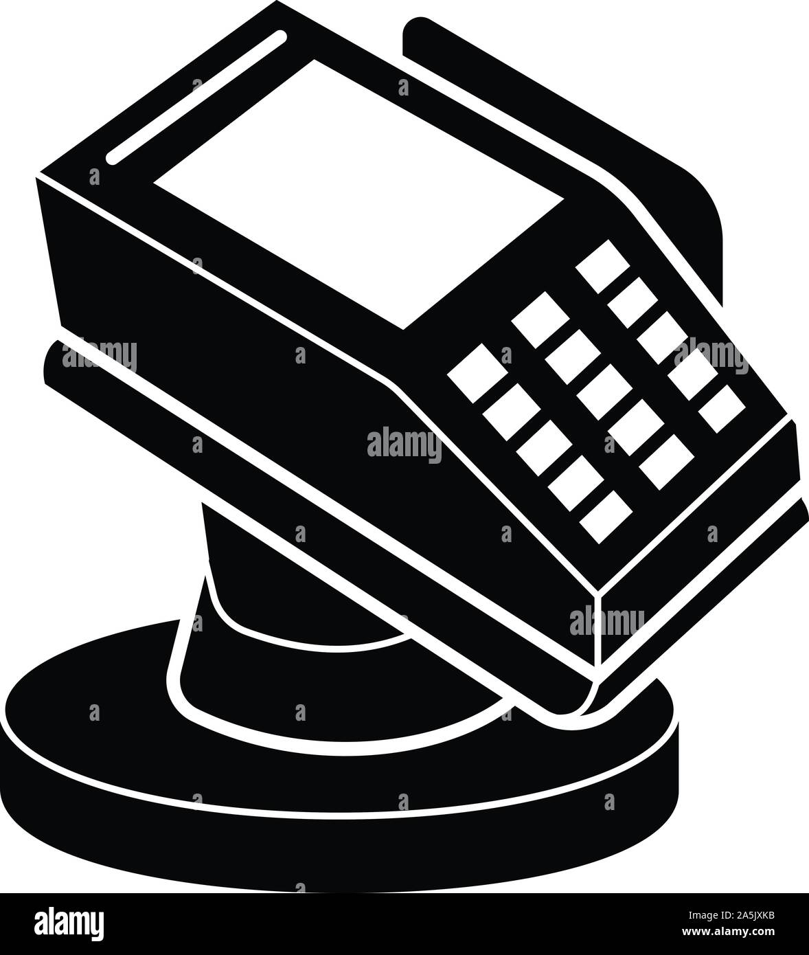 Modern payment terminal icon, simple style Stock Vector Image & Art - Alamy