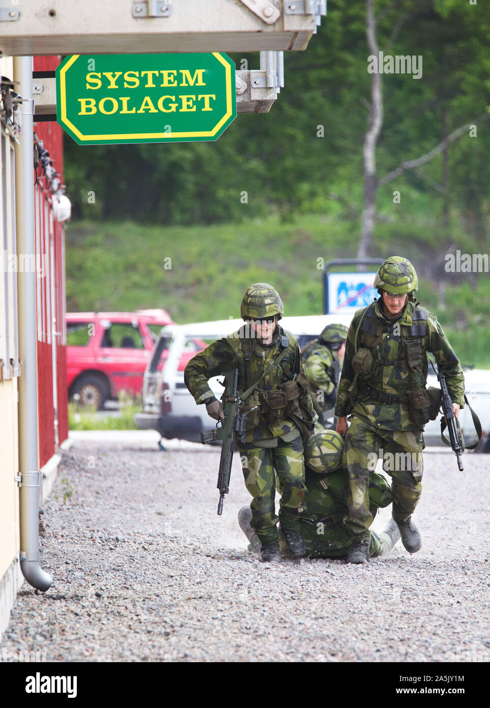 For fifty years, the Swedish Armed Forces has been operating in Kvarn ...