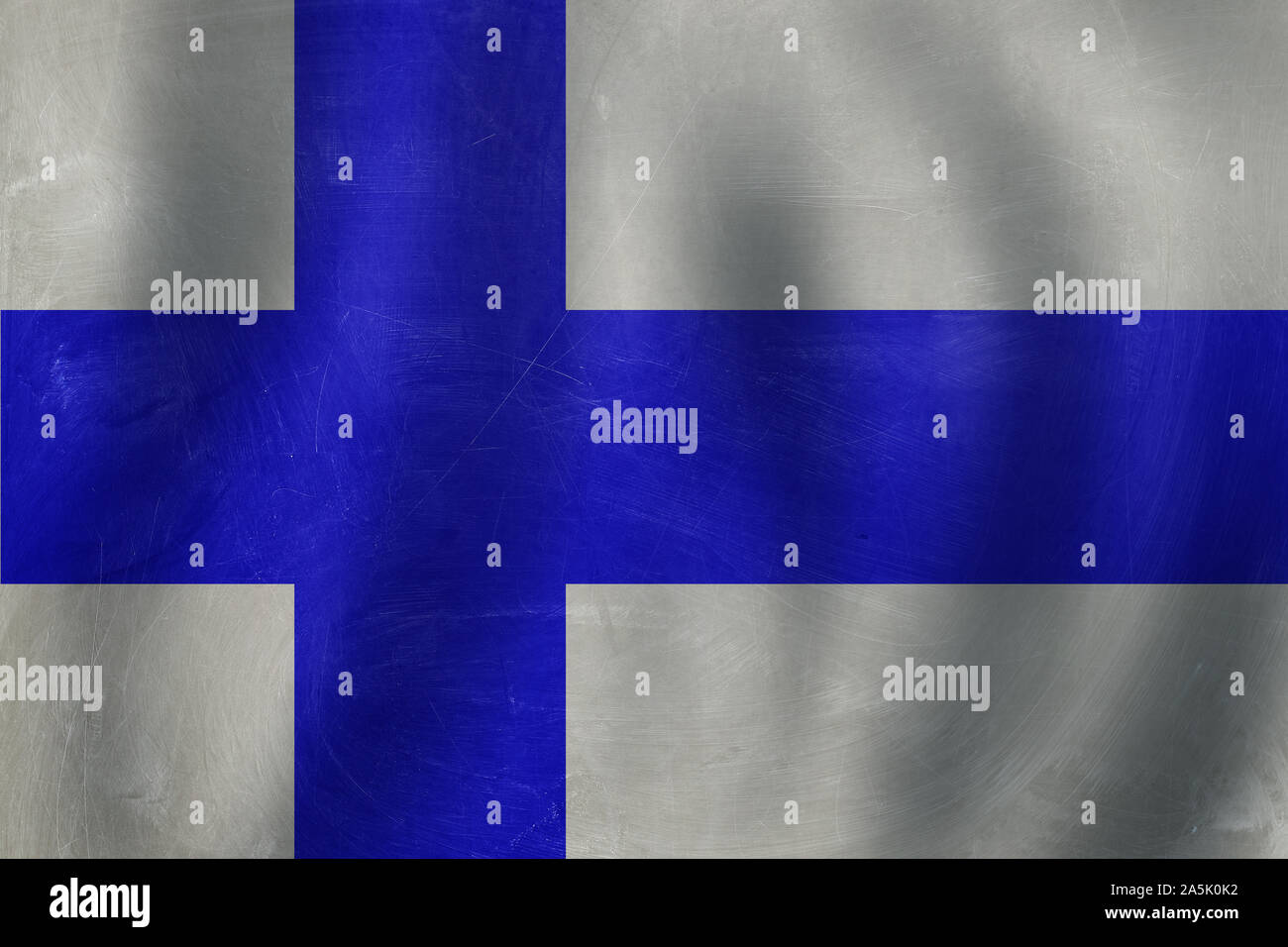 Finland concept with Finnish flag background Stock Photo - Alamy