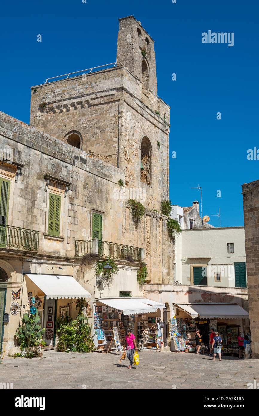 Otranto cathedral bell tower hi-res stock photography and images - Alamy