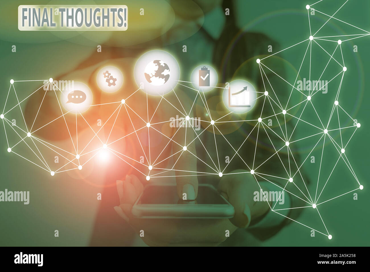 Handwriting text Final Thoughts. Conceptual photo the conclusion or ...