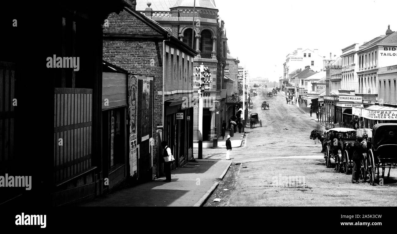 Hobart tasmania 19th century hi-res stock photography and images - Alamy