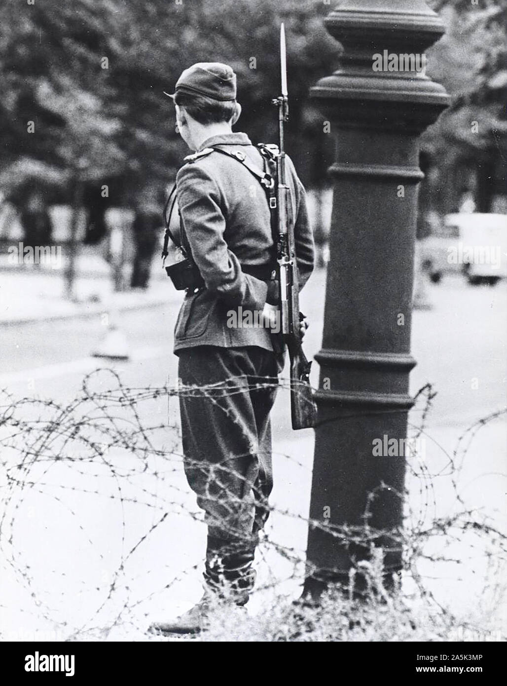 August 1961 - Standing Like A Forlorn Symbol of Repression, This Teen ...