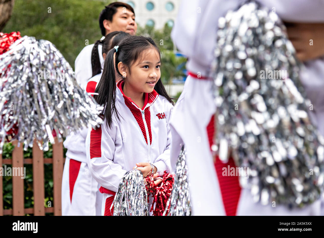 Cheerleading asian school hi-res stock photography and images - Alamy