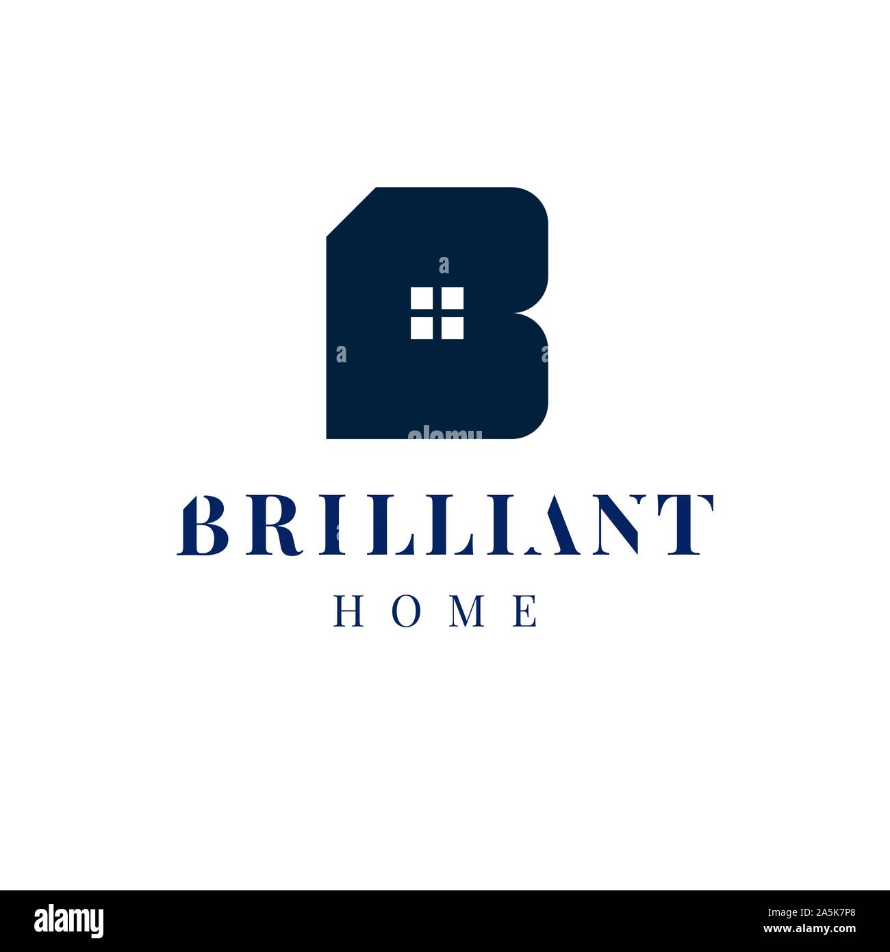 B letter vector logo> B letter emblem. Properties logo. Real estate ...
