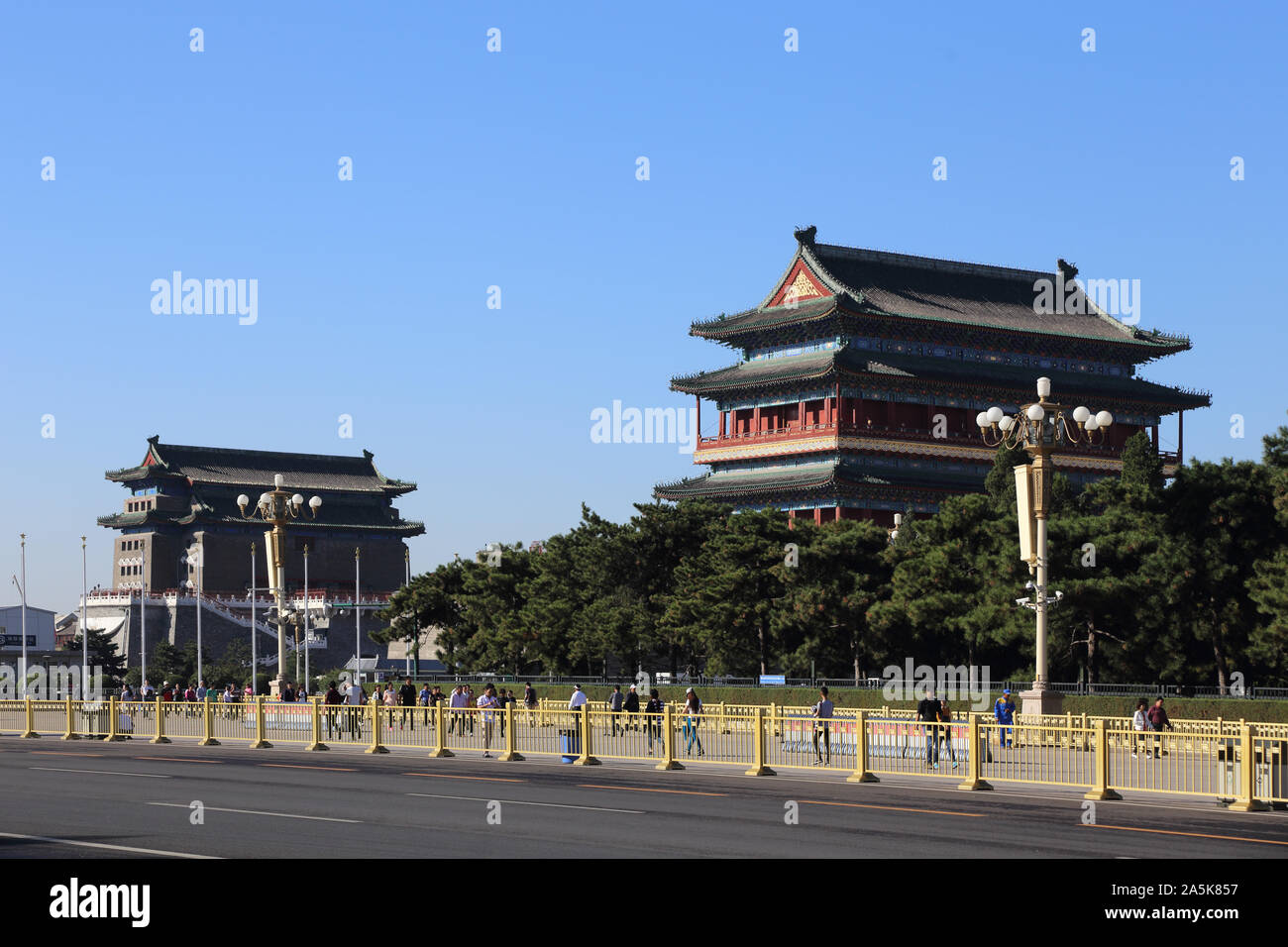 China Peking Beijing Tian an Men Square Stock Photo - Alamy