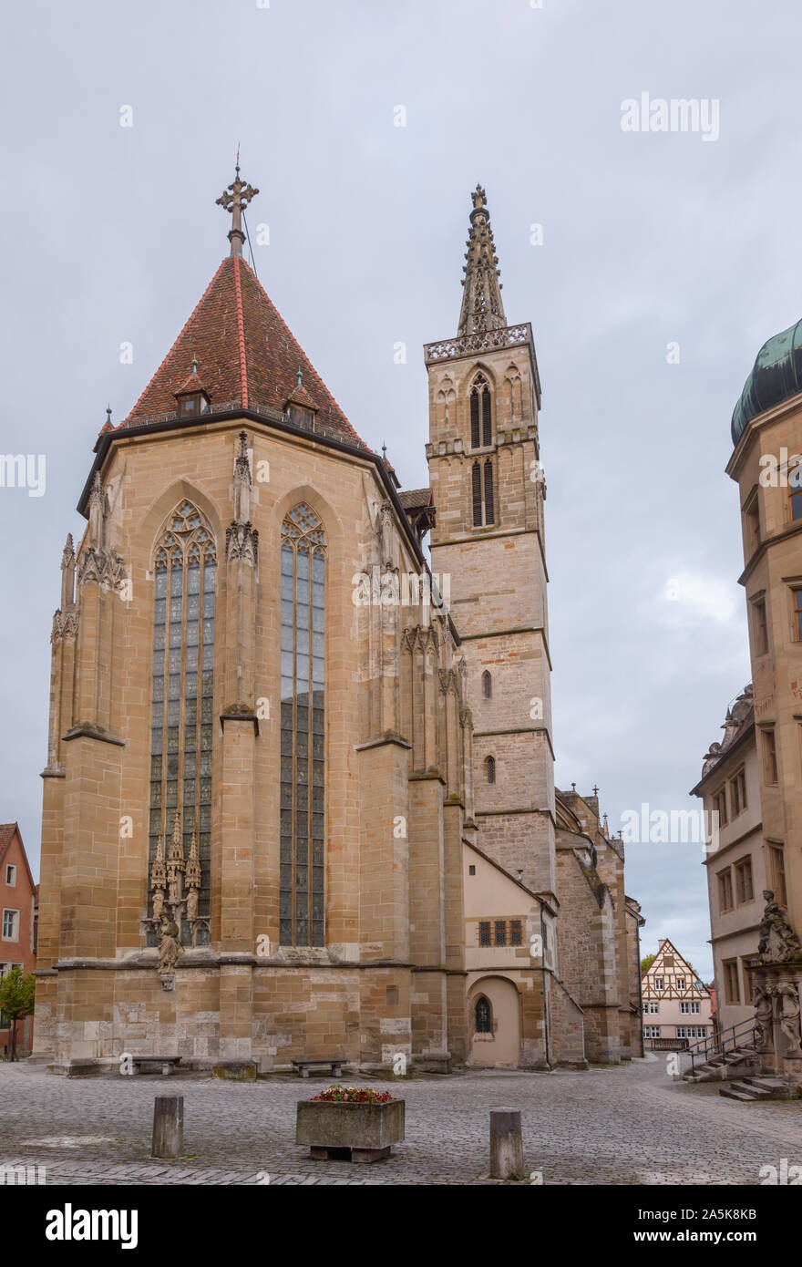 St james church in rothenburg hi-res stock photography and images - Alamy