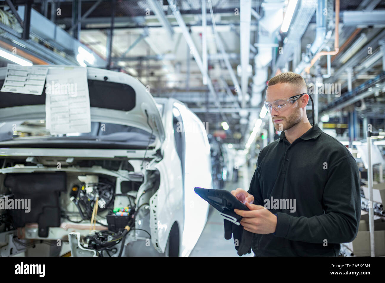 Modern cars use computer control hi-res stock photography and images ...