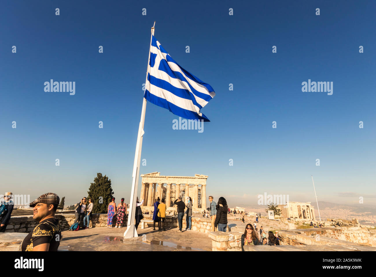 Parthenon flag hi-res stock photography and images - Alamy