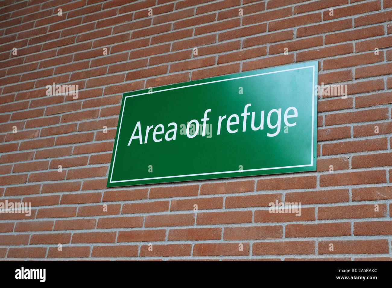 Emergency refuge area hi-res stock photography and images - Alamy