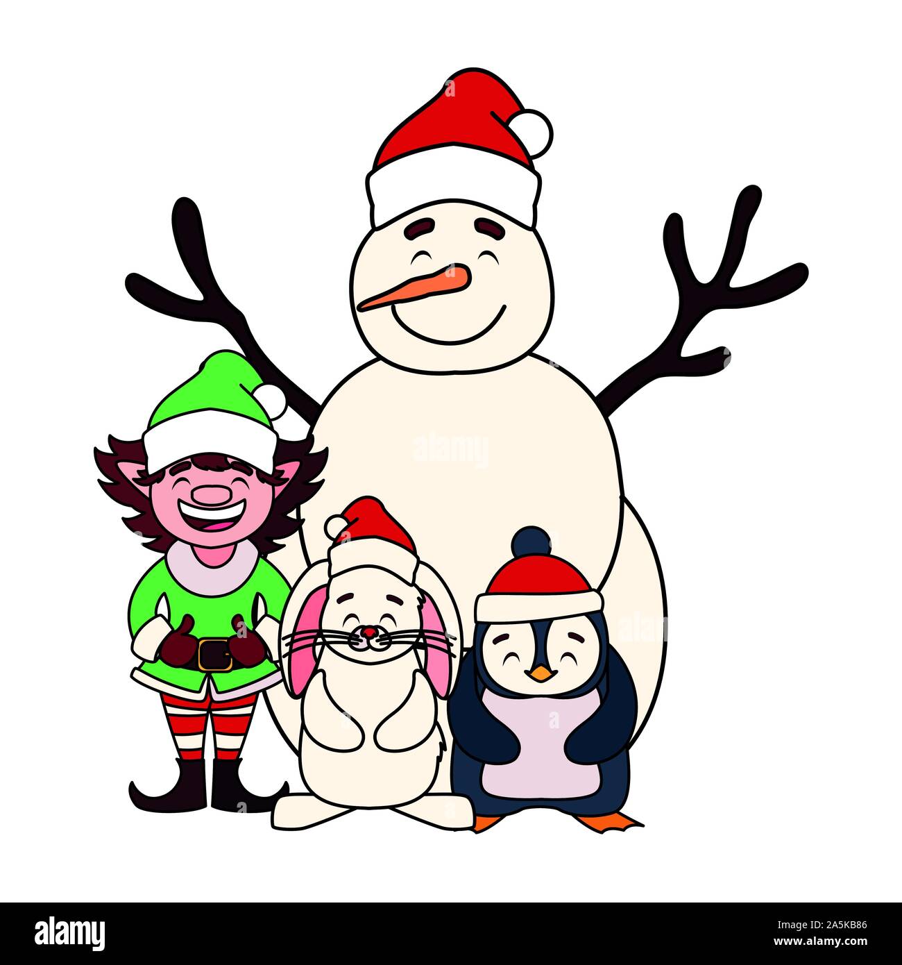 card of christmas in white background vector illustration design Stock ...