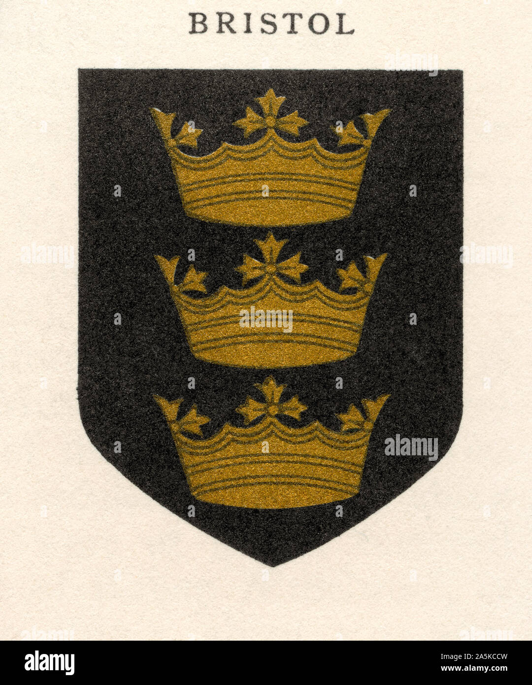 Bristol coat of arms hi-res stock photography and images - Alamy
