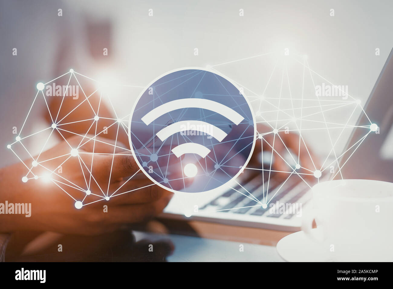 Wifi connected hi-res stock photography and images - Alamy