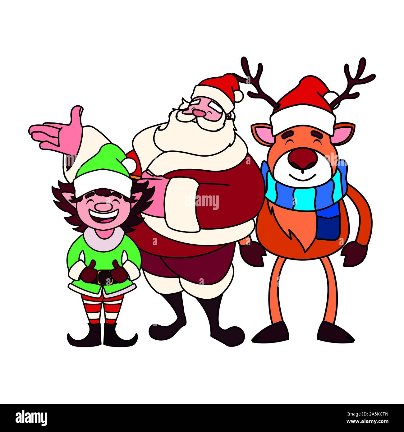 card of christmas in white background vector illustration design Stock ...