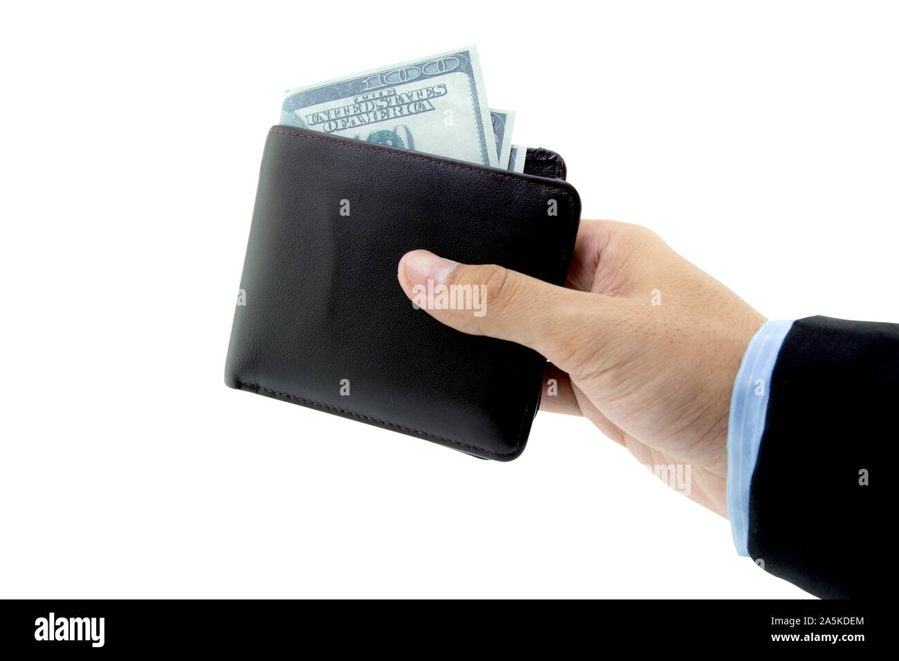 Hand holding wallet hi-res stock photography and images - Alamy