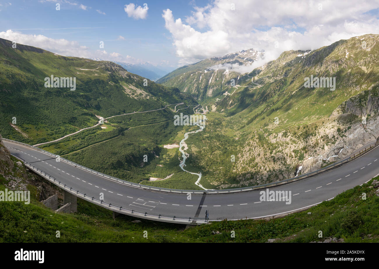 Swiss Alps River Landscape High Resolution Stock Photography and Images ...