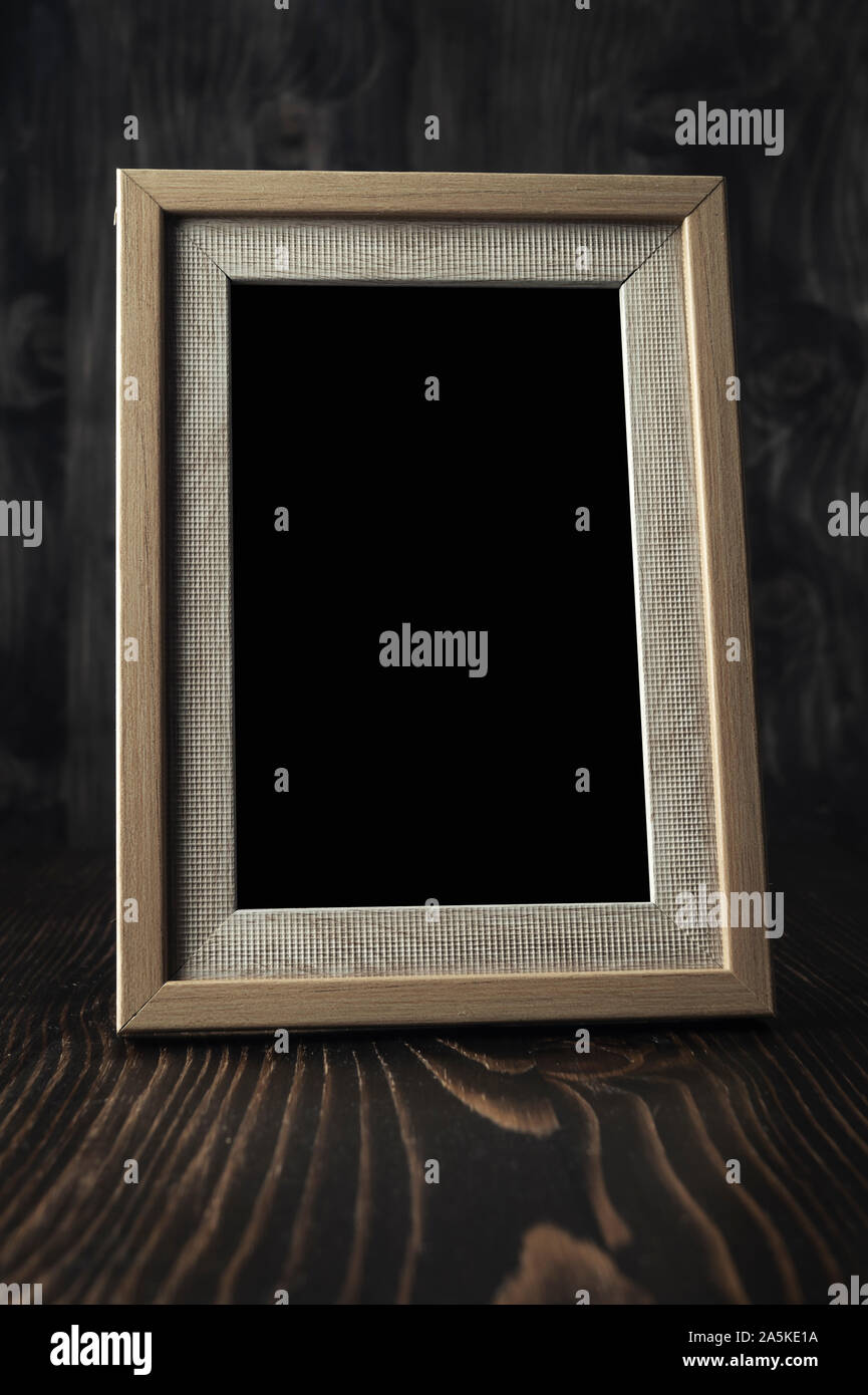 Modern photo frame on table hi-res stock photography and images - Alamy