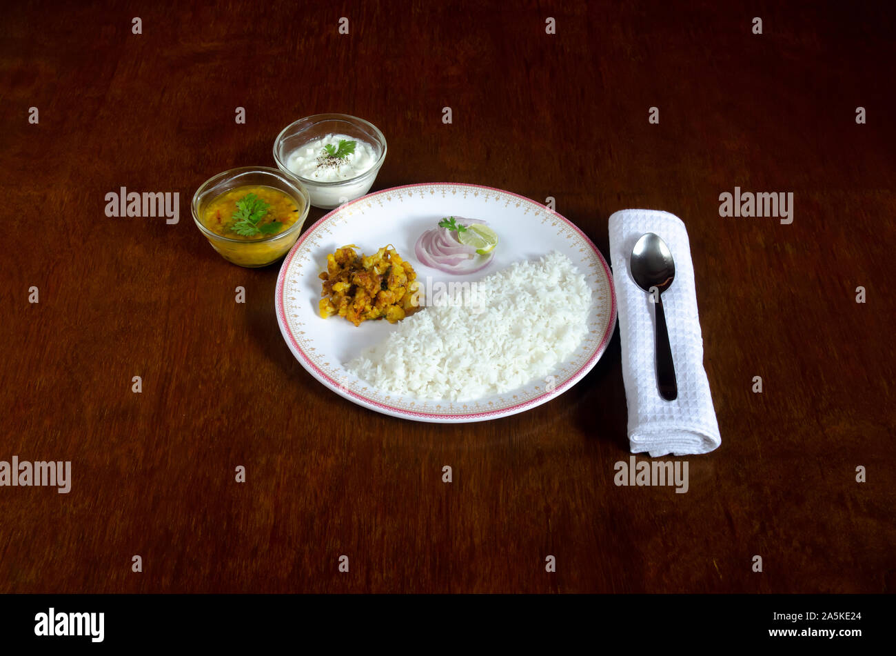 Indian food table hi-res stock photography and images - Alamy