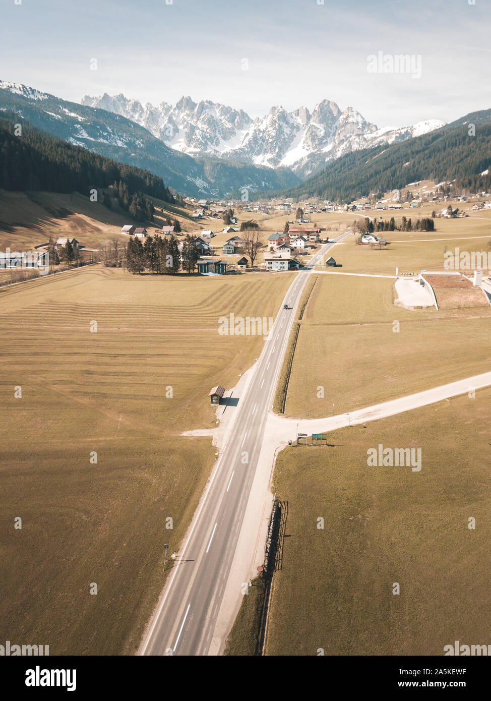 Small town in Austria Stock Photo - Alamy