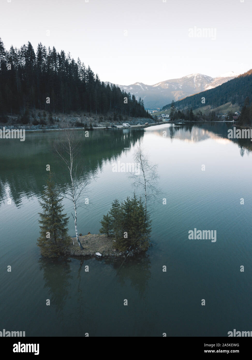 Snow landscape in Germany Stock Photo - Alamy