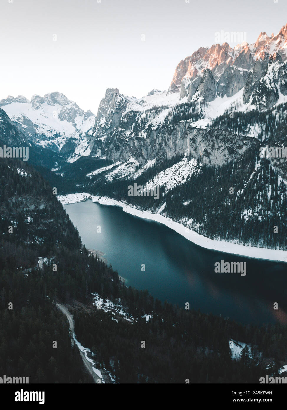 Snow landscape in Germany Stock Photo - Alamy