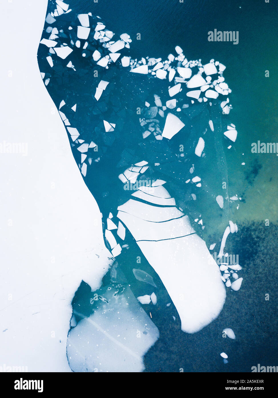 Snow landscape in Germany Stock Photo - Alamy